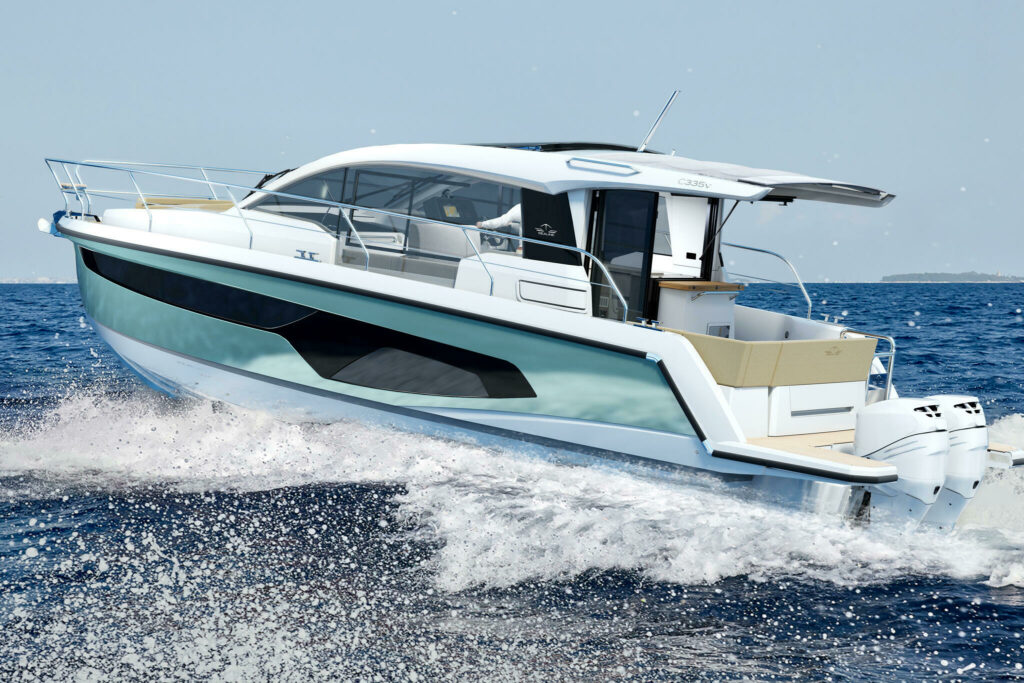 Sealine C390 And C335 Models Setting Class Standards - Windcraft